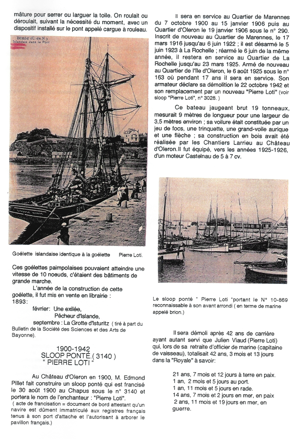 Navires portant le nom de Pierre Loti | Association Internationale des ...
